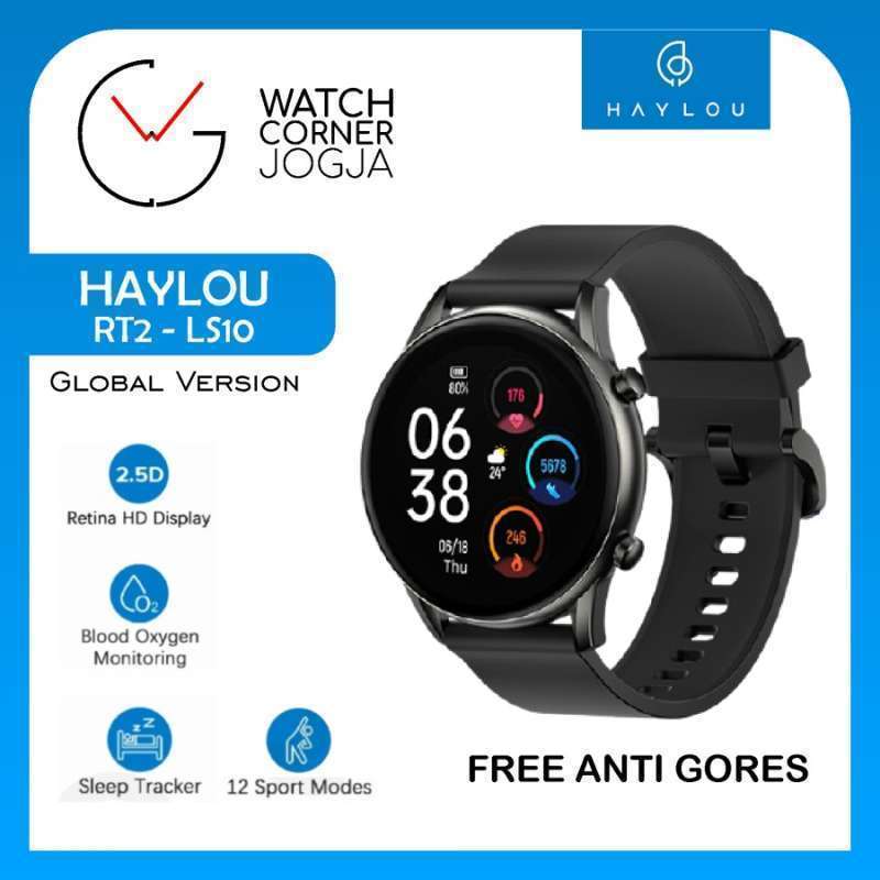 Jual Haylou RT2 LS10 HD Screen SpO2 IP68 ORIGINAL Smartwatch GLOBAL ...