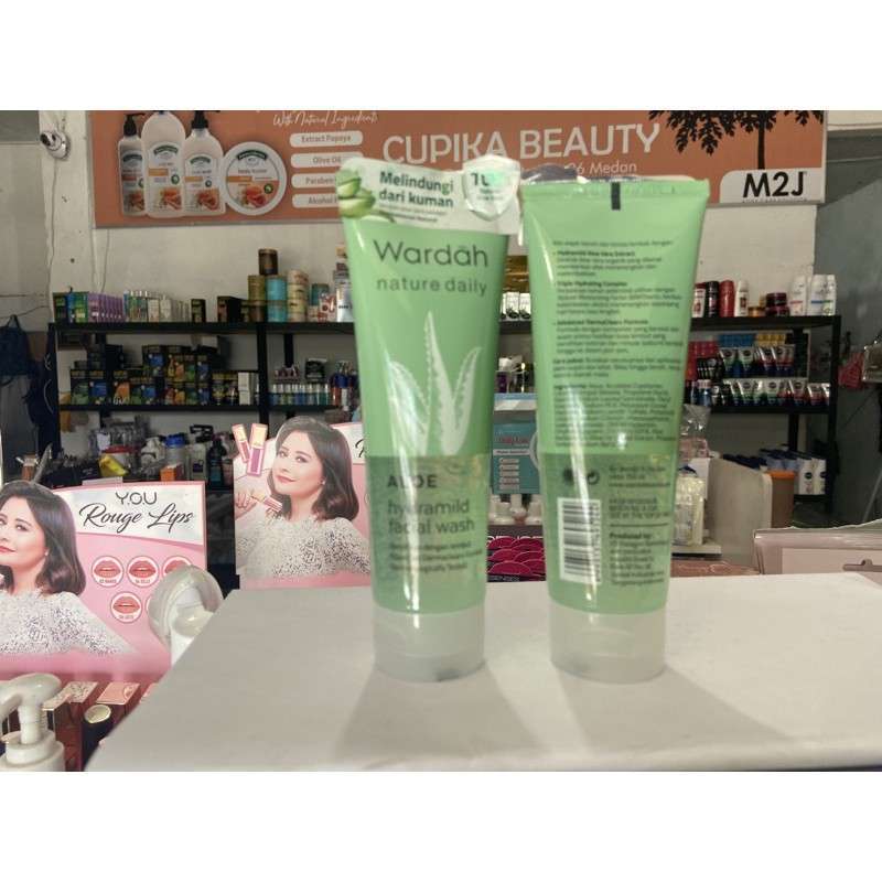 Jual uo - 100 ml -- wardah hydramild facial wash -- sabun cuci muka ...