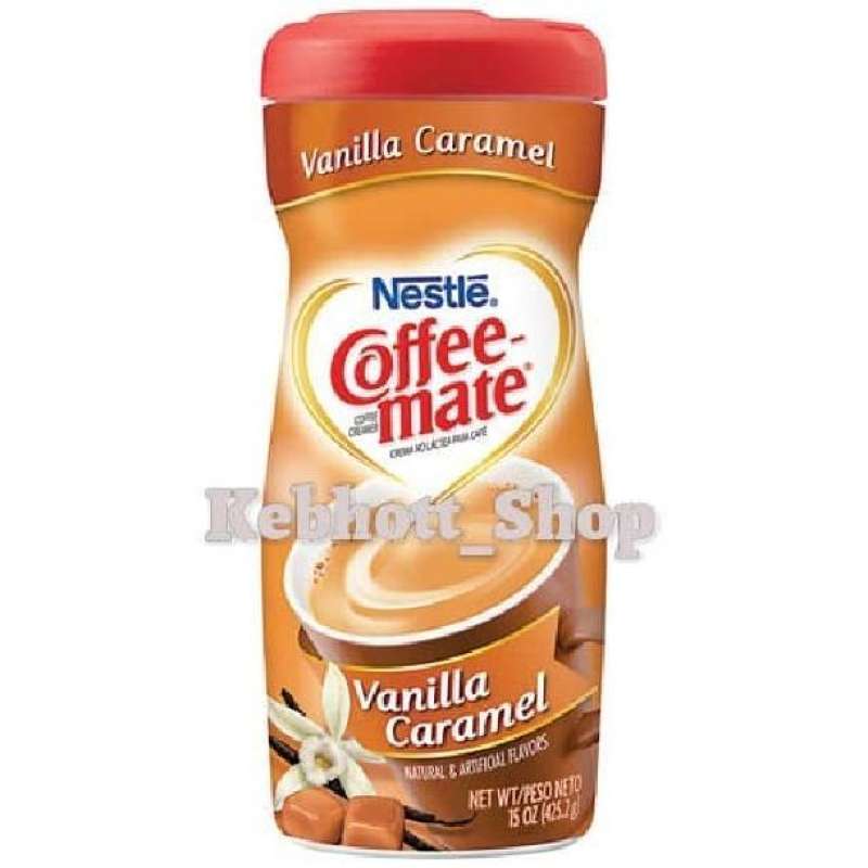 Jual Nestle Coffee Mate Vanilla Caramel Powder Creamer 425,2gr | Vanila ...