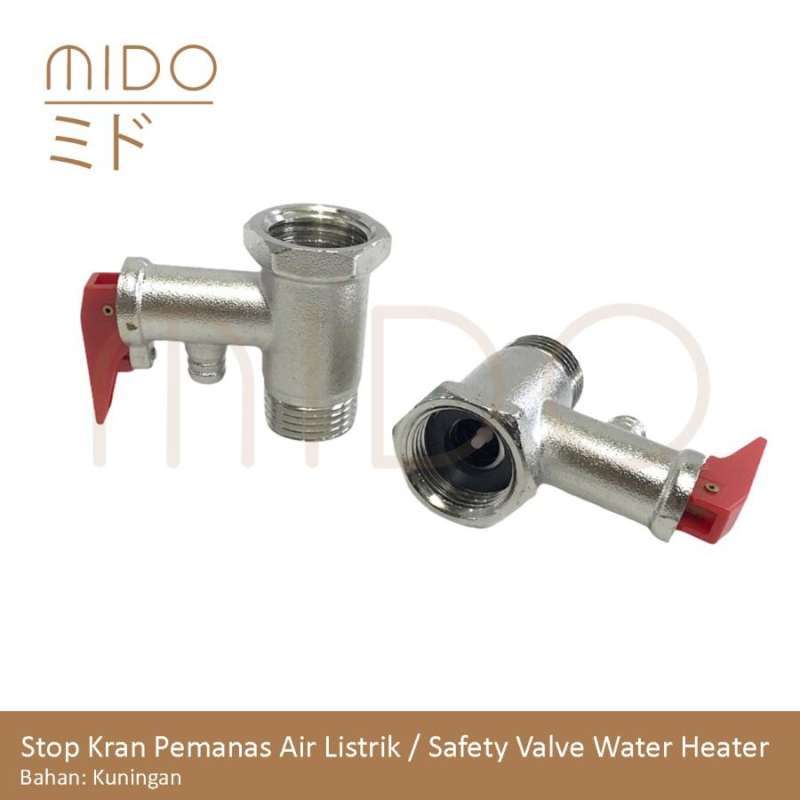 Jual Safety Check valve/klep pengaman Stop kran water heater Ariston di ...