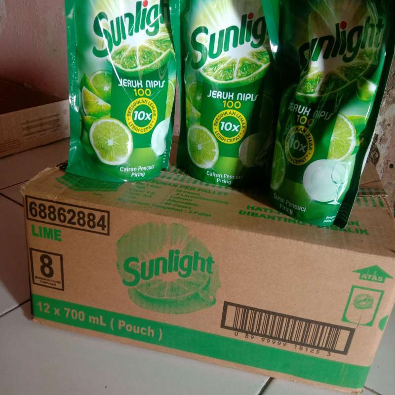 Jual Sunlight Jeruk Nipis 650ml X 12 Pcs ( Dus / Karton ) Di Seller ...