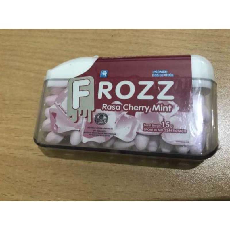 Promo Permen Bebas Gula Frozz Rasa Cherry Mint 15 Gram Diskon 23% Di ...