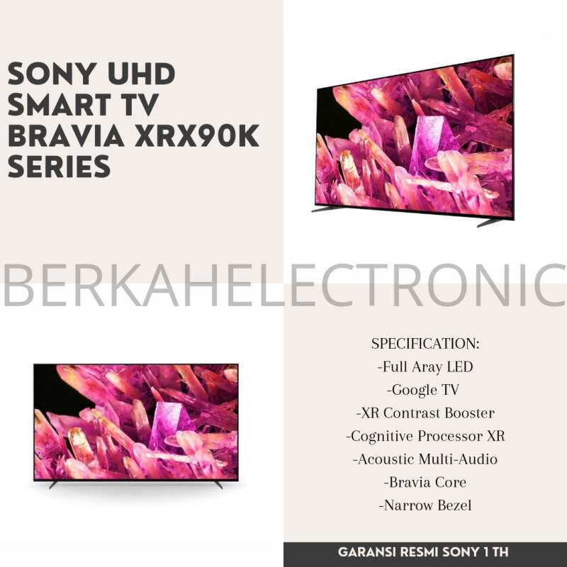 Promo SONY TV 85 INCH UHD SMART TV BRAVIA XR-85X90K Diskon 2% di Seller ...