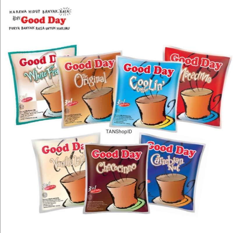 Jual Kopi Good Day (Semua Varian) di Seller TANShopID - Purwosari, Kota ...
