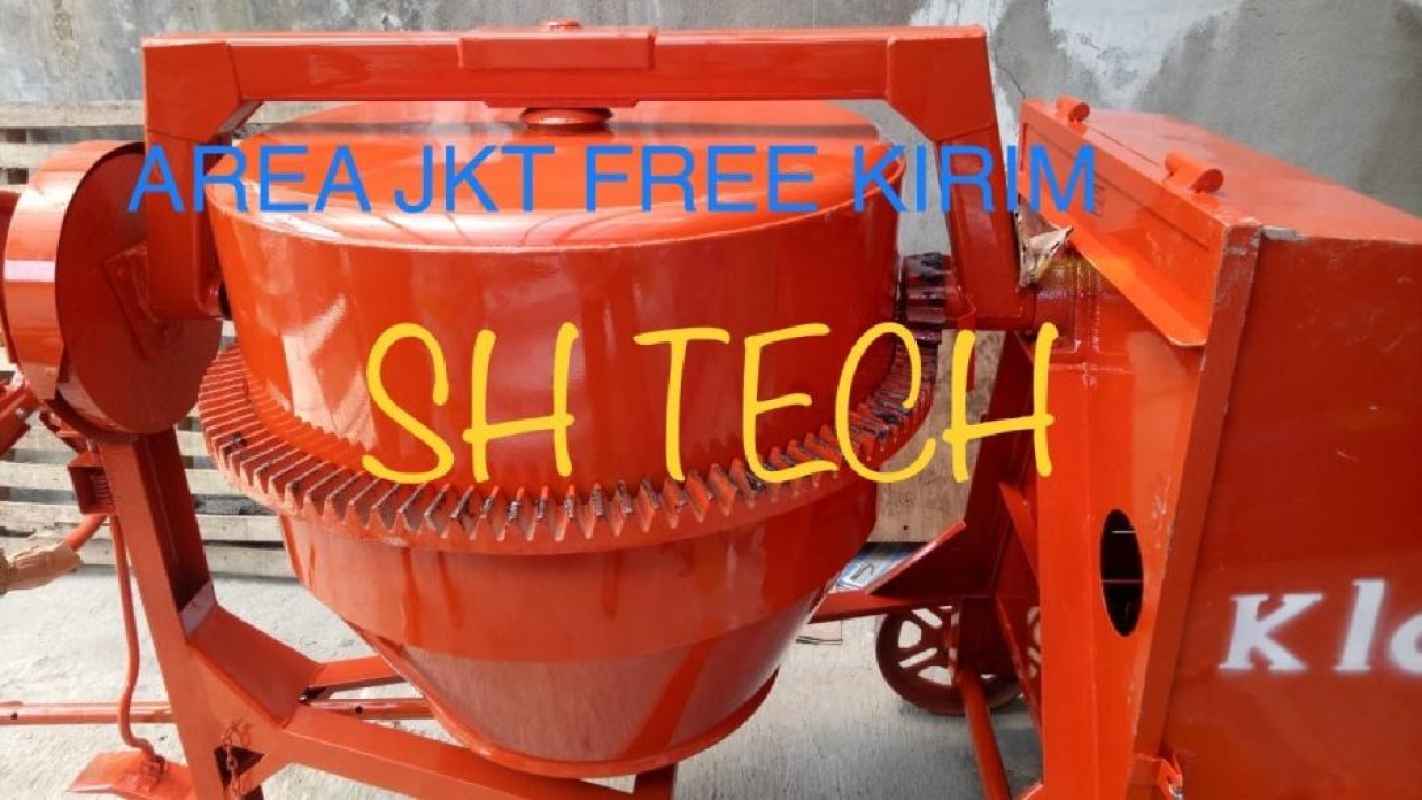 Jual Mesin Molen 500 Liter + Diesel 8 Pk Mesin Aduk Semen Beton Di Seller Sh Tech - Mangga Besar ...