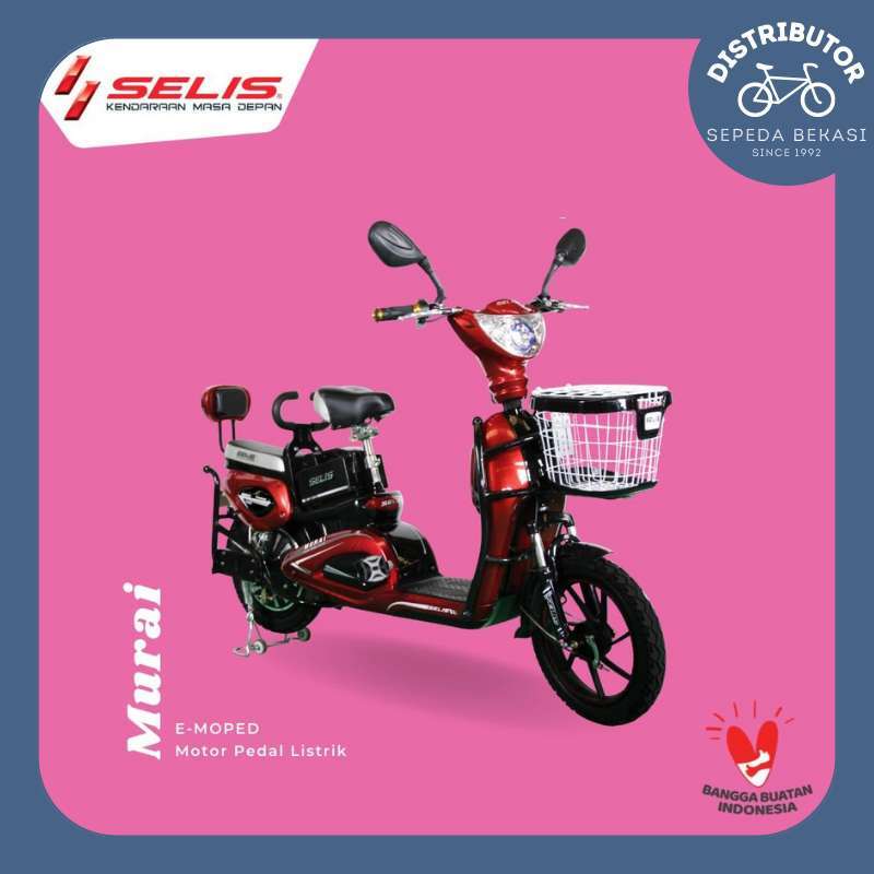 Jual Sepeda Listrik SELIS Murai (Cargo) di Seller Distributor Sepeda ...