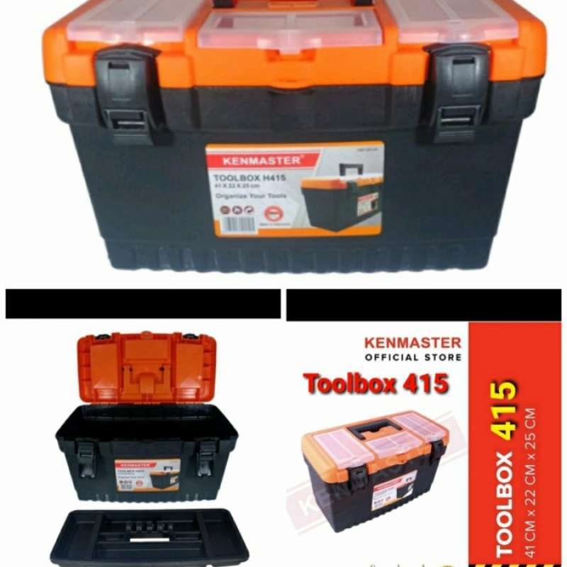 Promo TOOL BOX KENMASTER H415 TOOLBOX KENMASTER BESAR Diskon 5% di ...