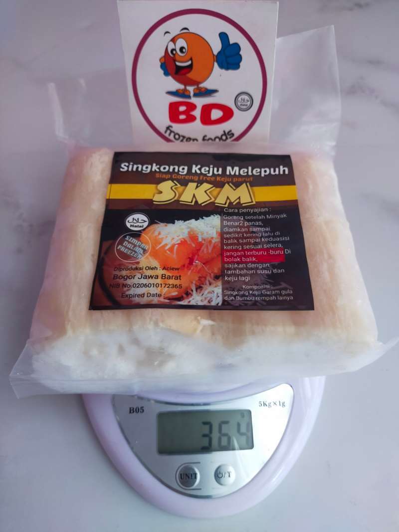 Jual Singkong Keju SKM 360gr isi 8 pcs di Seller BD FROZEN FOODS ...