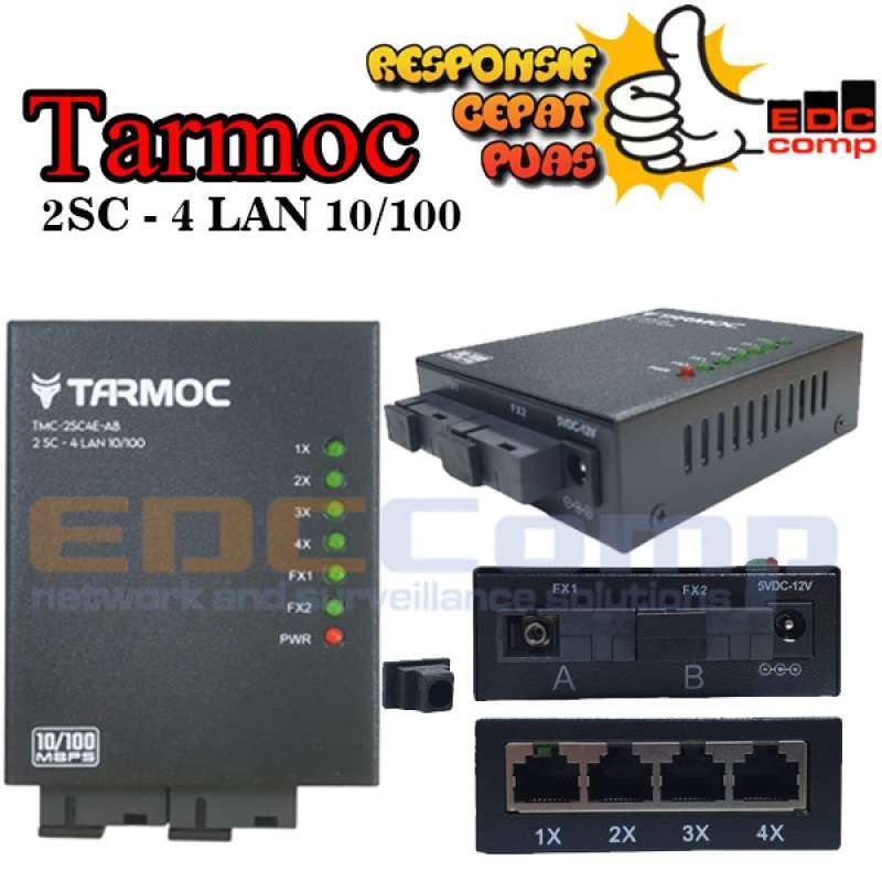 Promo Ethernet Fiber Switch 2 Sc 4 Lan 10/100 |Media Converter Fo 2 Sc 4 Lan Diskon 11% di ...