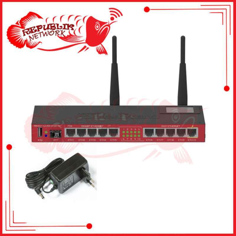 Promo Mikrotik Rb 2011 Uias 2Hnd In Rb2011Uias-2Hnd-In Diskon 11% di Seller Whole shop ...