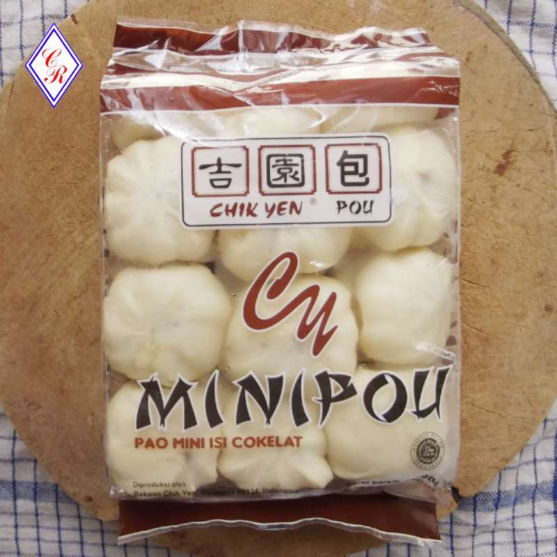 Jual Minipou Isi Coklat Chik Yen 500gr Mini Pou Bakpao Mini Frozen di ...