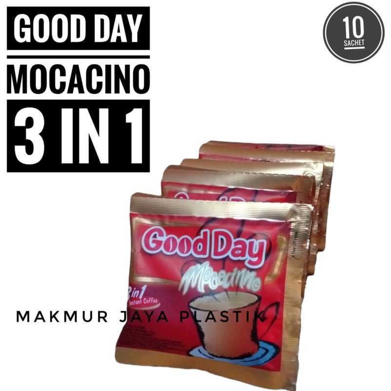 Jual GOOD DAY KOPI INSTAN 3 IN 1 RASA MOCACINNO 1 RENCENG ISI 10 SACHET ...
