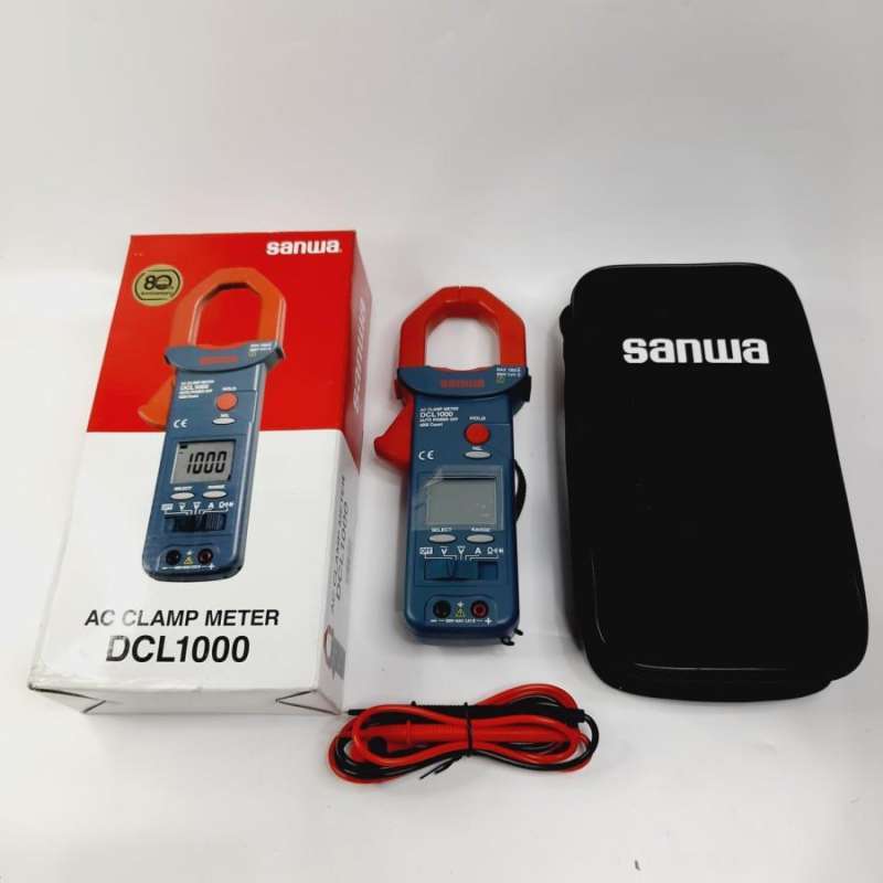 Jual Clamp Meter / Tang Ampere Digital SANWA DCL 1000 di Seller Hanna ...
