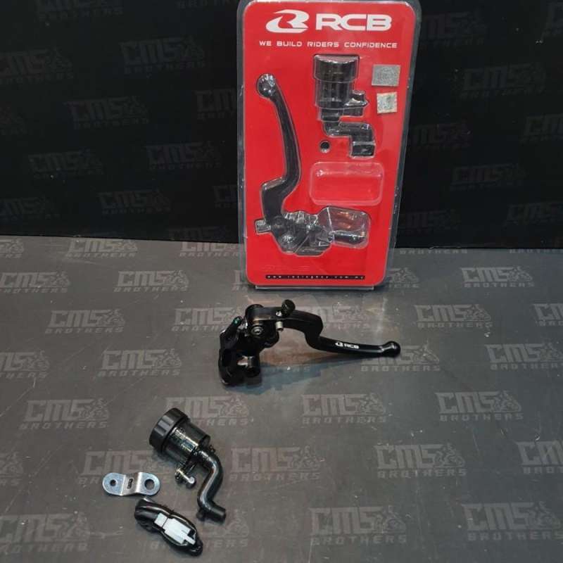 Jual Master Rem Kanan Brake Pump RCB Tabung S2 14mm Hitam di Seller ...