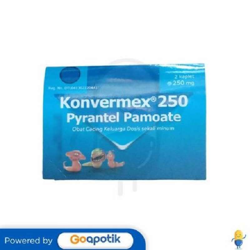 Jual KONVERMEX 250 STRIP 2 KAPLET di Seller Cv. Apotek Merapi Mandiri ...