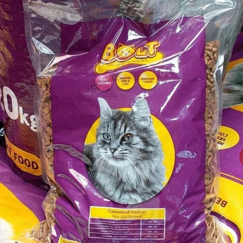 Jual Bolt tuna 1kg repack makanan kucing bolt tuna 1 kg bolt ikan 1 kg ...
