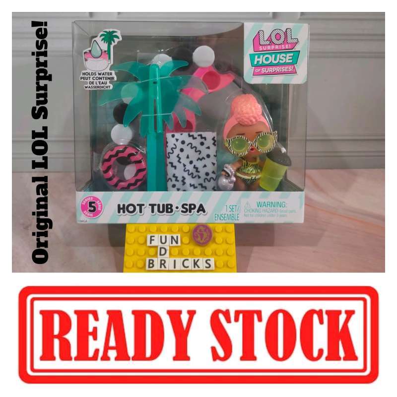 Promo LOL Surprise OMG House Of Surprises Hot Tub Spa Original Diskon ...