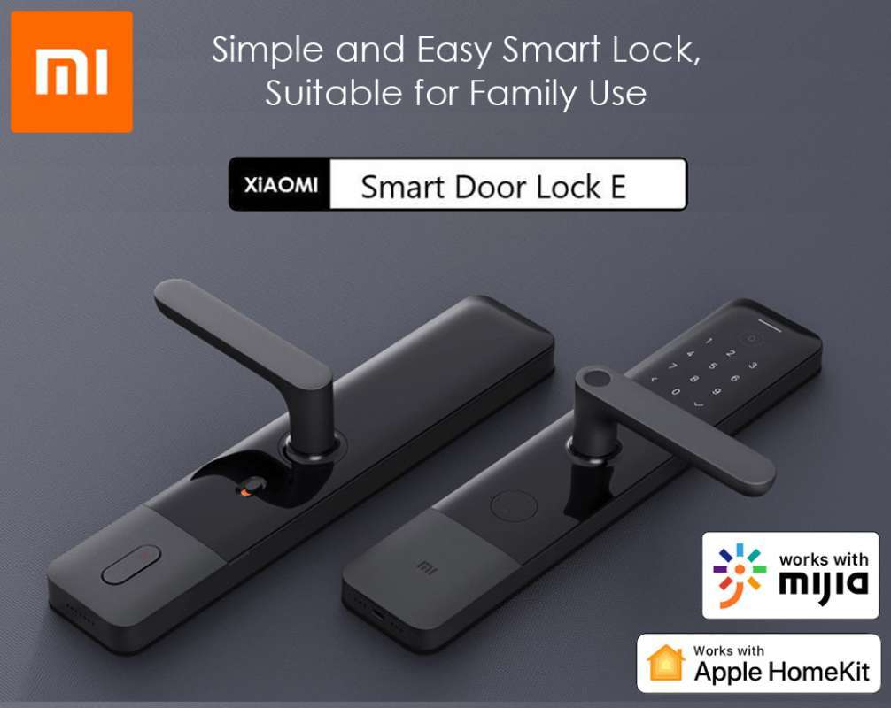 Jual Xiaomi Kunci Pintu Pintar Smart Door Lock E Keyless Bluetooth Fingerprint Gagang Handle