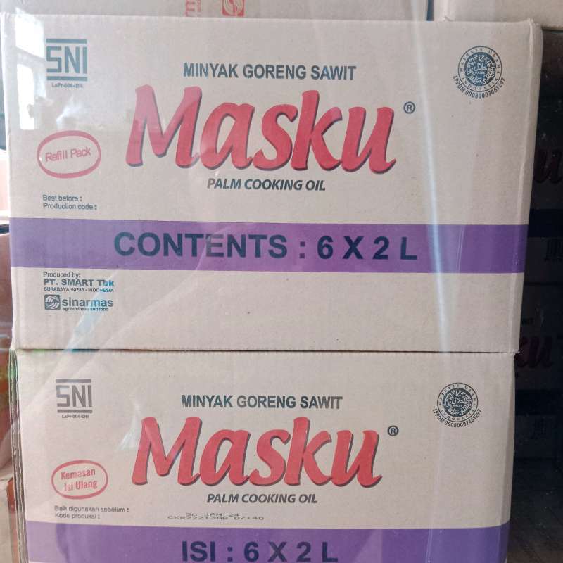 Jual MINYAK MASKU 2L ( 1 Karton ) di Seller Resti Shopp - Kopo, Kota Bandung | Blibli