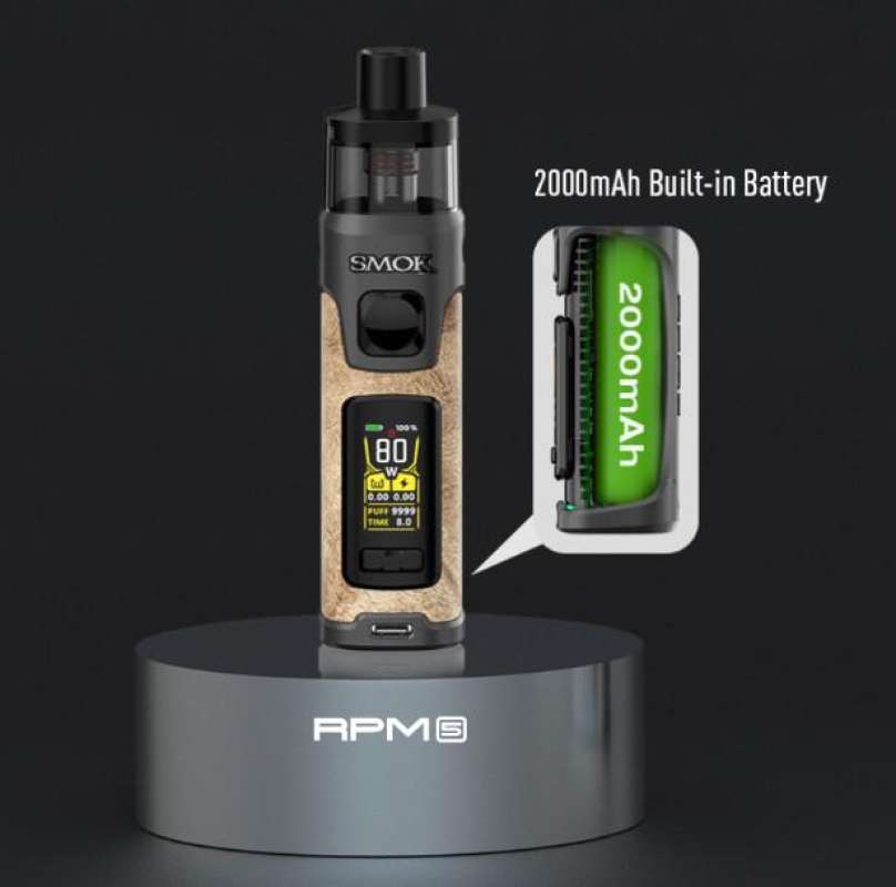 Jual Smok Rpm 5 Internal Battery 80w 2000mah Pod Mod Kit / Rpm5 ...