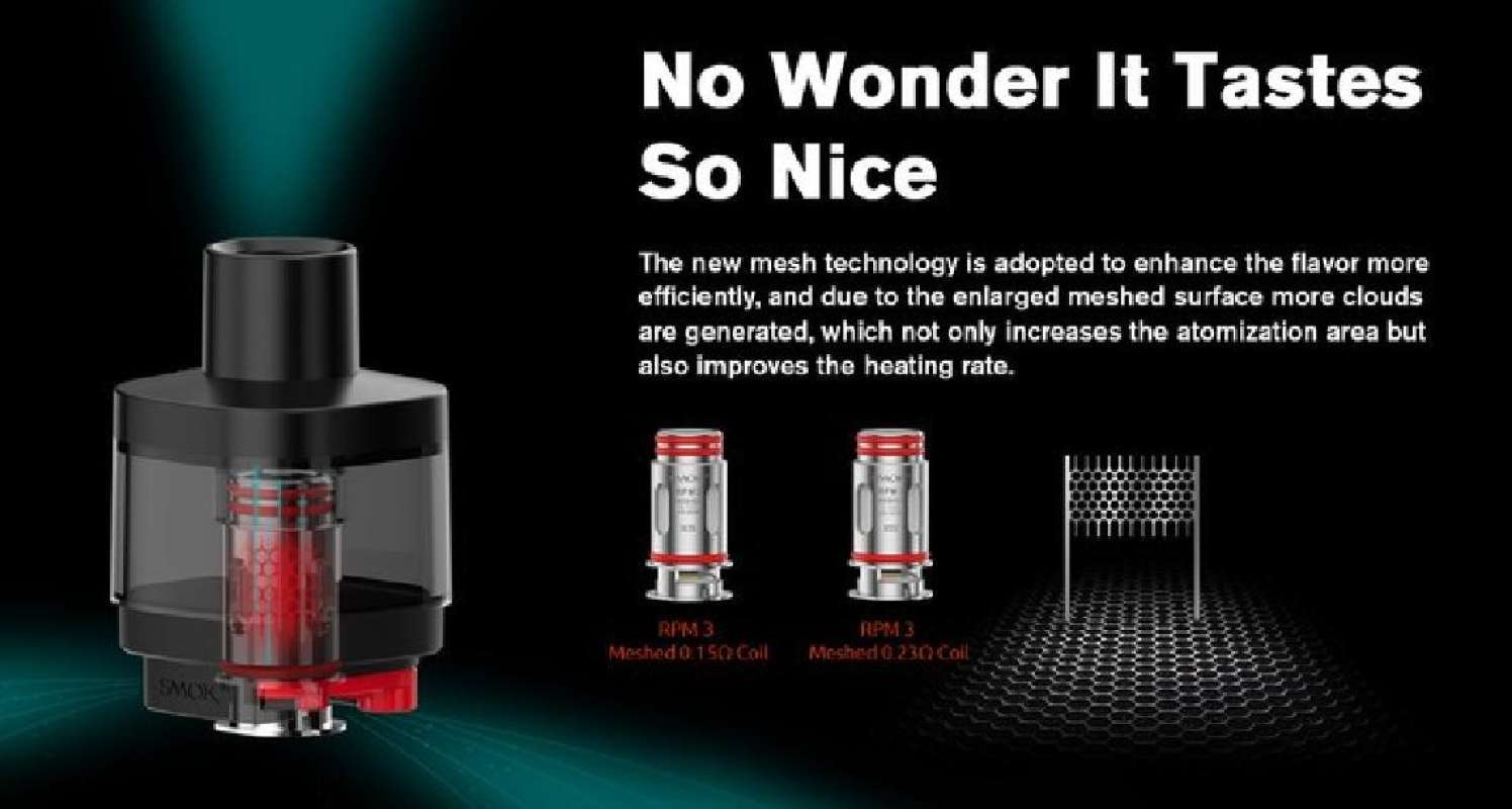 Jual Smok Rpm 5 Internal Battery 80w 2000mah Pod Mod Kit / Rpm5 ...