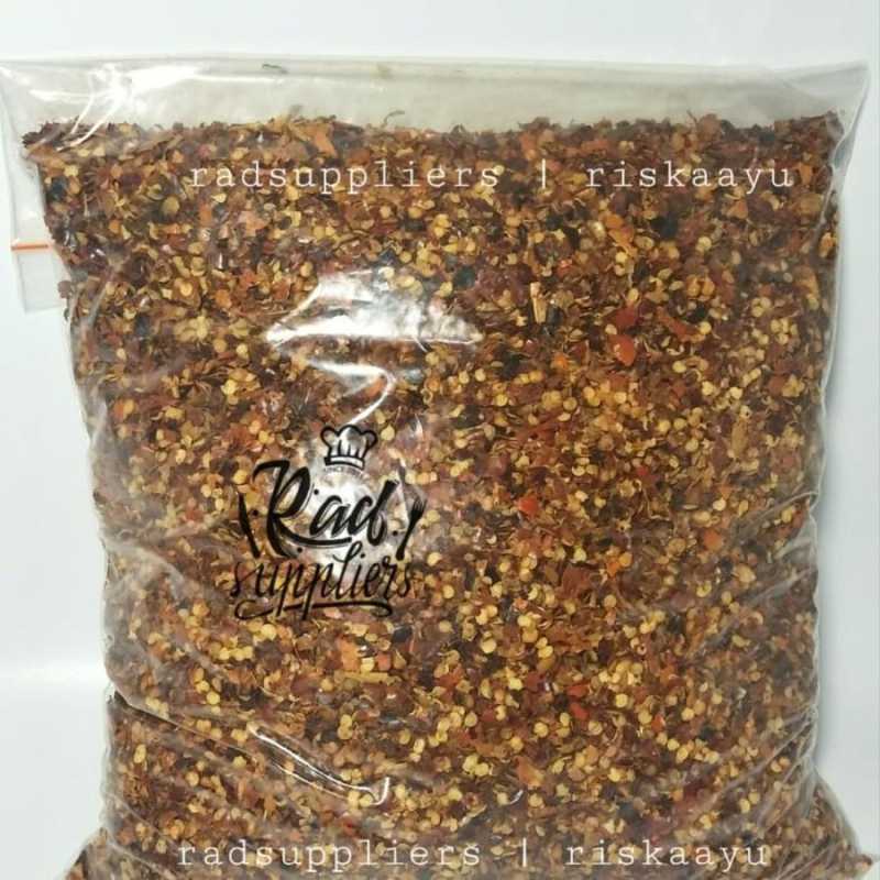 Jual Chili Flake Kemasan 1Kg di Seller radsuppliers - Kota Depok, Jawa ...