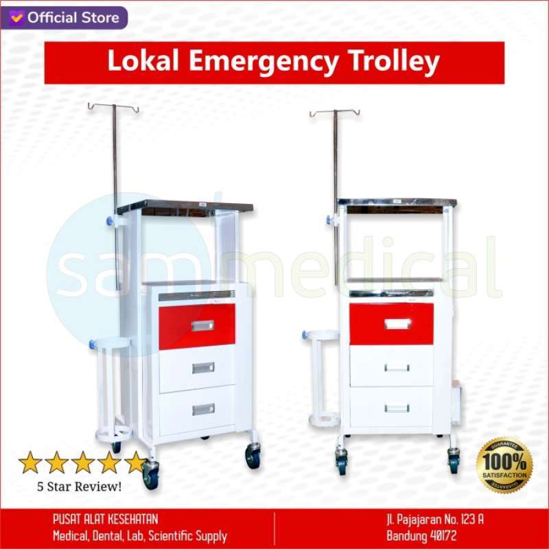 Jual Lokal Emergency Trolley Atau Troli Emergency Medis Di Seller Sam ...