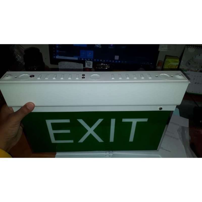 Jual LAMPU EXIT LED ACCENTA ( SLIM SURFACE) - Tulisan Saja di Seller ...