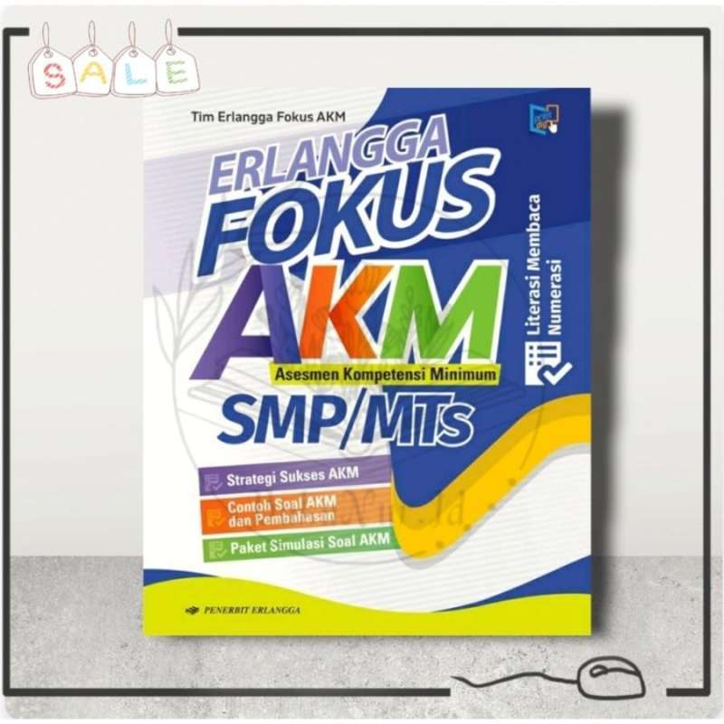 Jual BUKU ERLANGGA FOKUS AKM SMP/MTS 2022 di Seller BukuNur.Id - Turangga-2, Kota Bandung | Blibli
