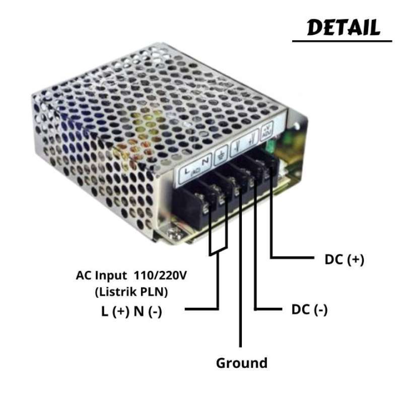 Jual Travo 240w 20a 12v Trafo Led Strip Adaptor Cctv Power Supply Modul ...