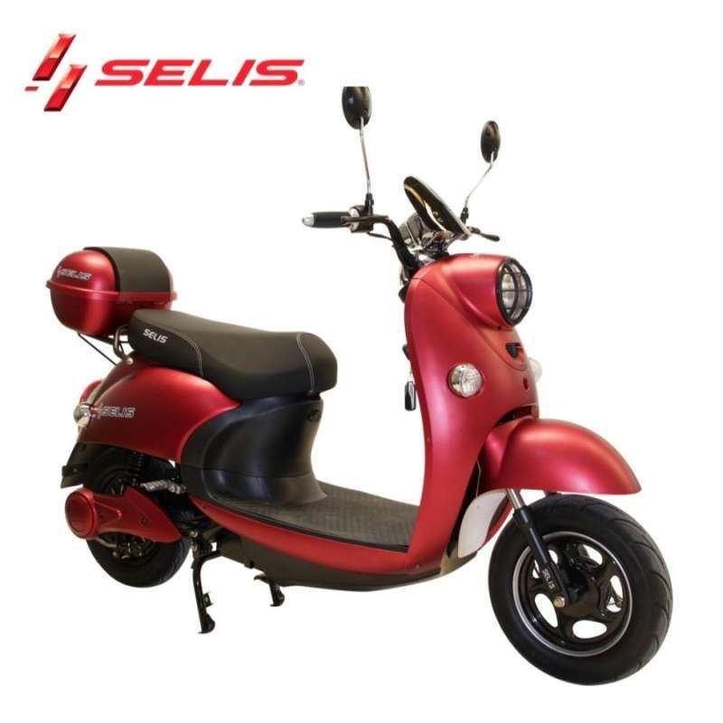 Jual Sepeda Motor Listrik Selis Tipe New Scootic Electric Bike Ebike 48 ...
