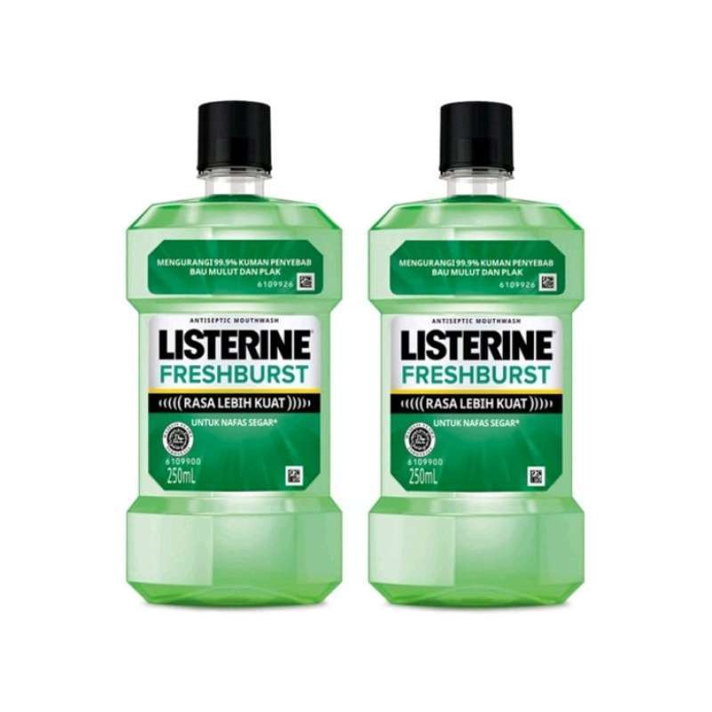 Jual Listerine Obat Kumur Antiseptik Fresh Burst Nafas Lebih Segar ...