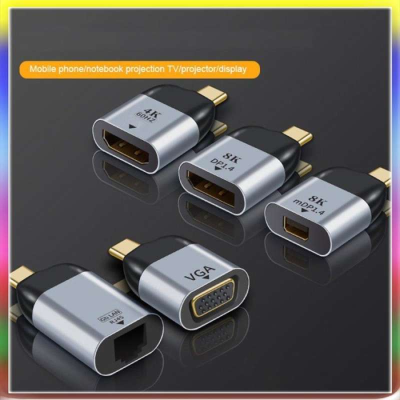 Jual stb i usb c to gigabit rj45 adapter 8k 60hz adapter di Seller ...