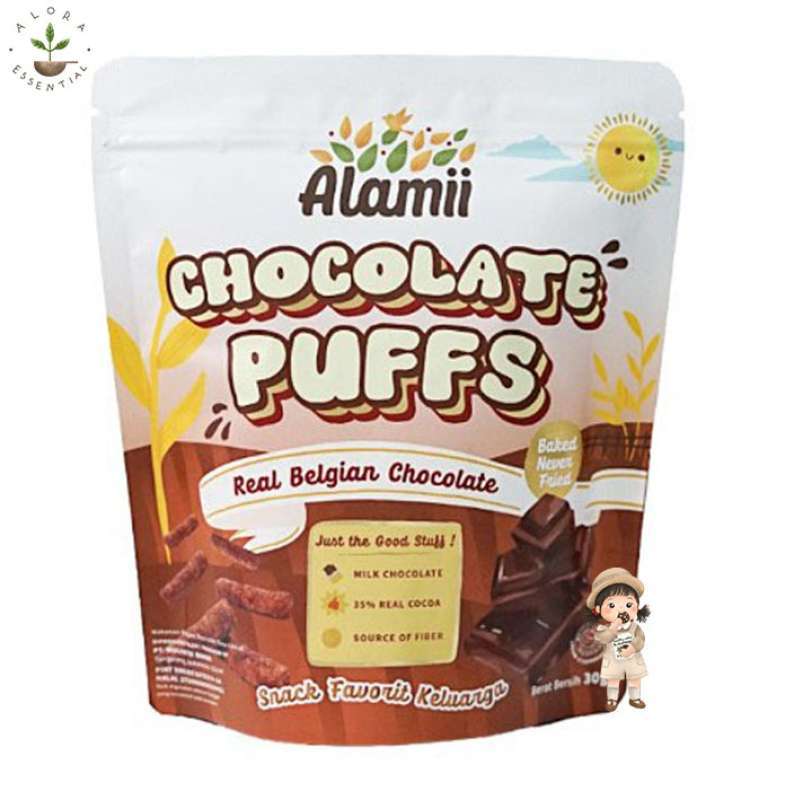 Jual Alamii Puff 30gr Snack Bayi - Alamii Puffs - Chocolate Puff Di ...