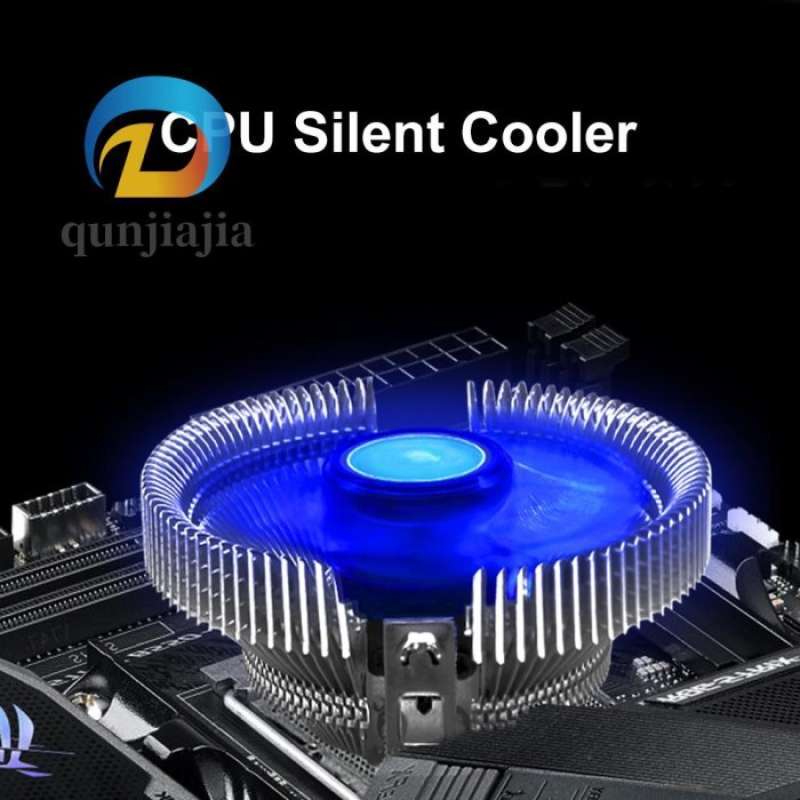 Jual Qunjiajia Kipas Pendingin Cpu Dengan Sirip Aluminum 120mm Tidak di ...