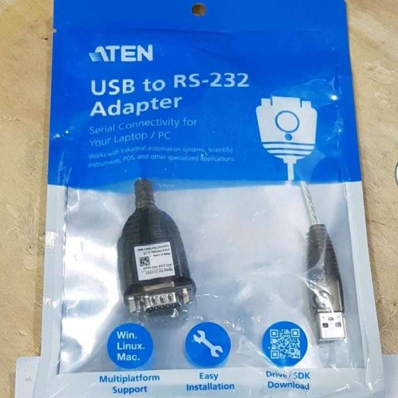 Jual ATEN UC-232A Converter USB to Serial / RS232 , UC232A DB9 di Seller Cullen darrel ...