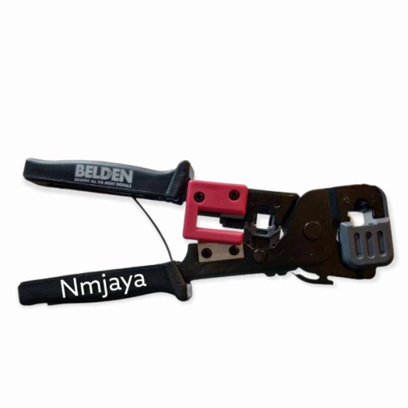 Jual Belden Crimping Tool Tang Crimping RJ45 RJ11 Cat5e Cat6 AP100007 ...