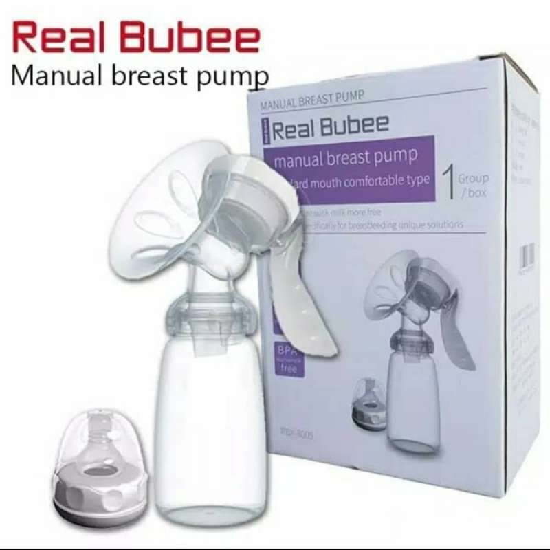 Promo Pompa Asi Manual Real Bubee / Real Bubee Breastpump Manual Bpa free Diskon 5% di Seller ...