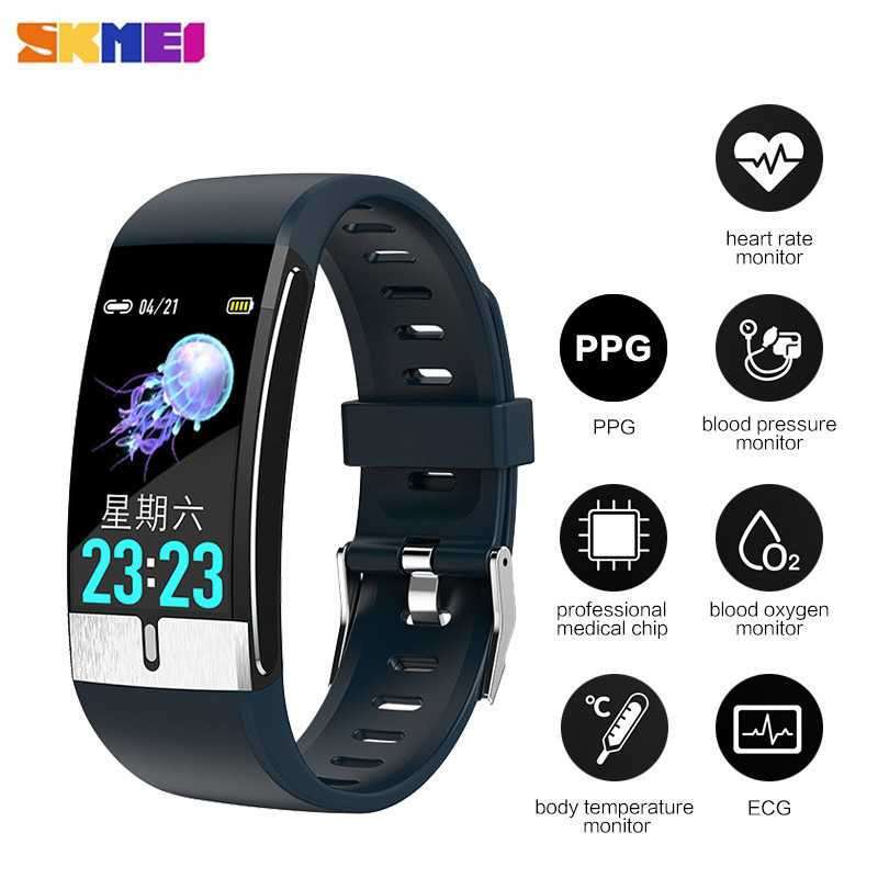 Promo Smartwatch Sport Tracker Blood Pressure Heartrate Termometer E66 ...