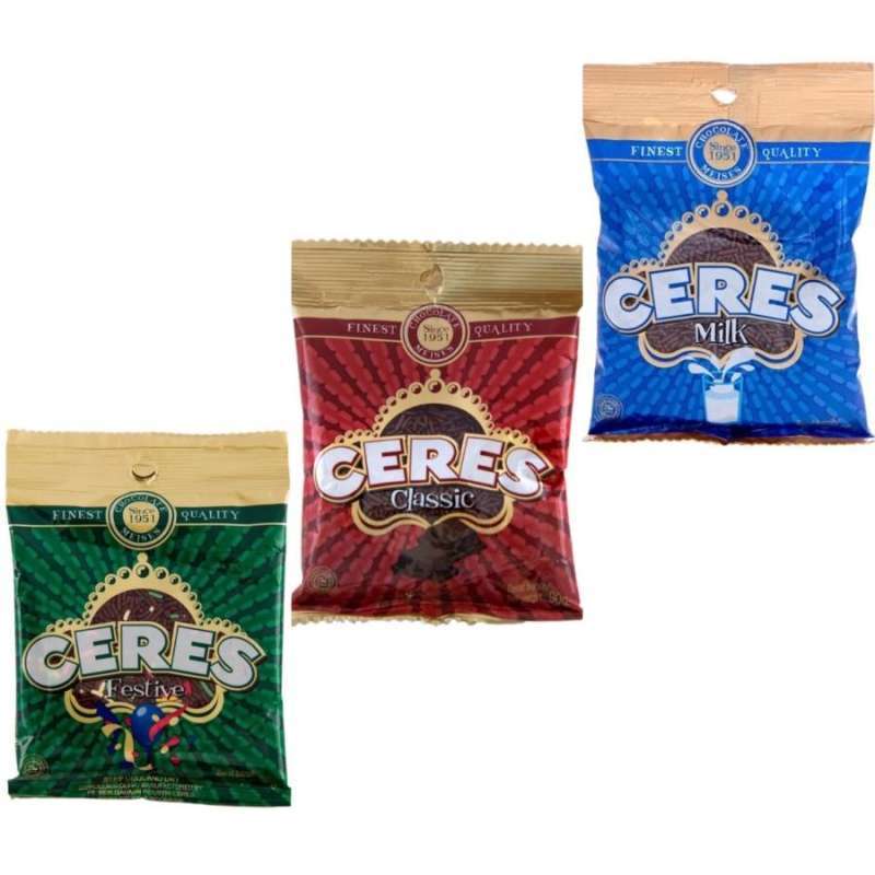 Jual Meses Ceres 90gr / Meses Ceres Classic / Milk Choco / Festive ...