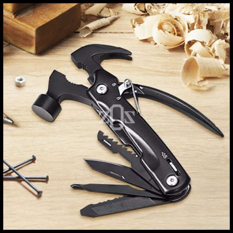 Jual Palu Hammer Multi Tool 12 IN 1 Survival Kit Outdoor Hunting di ...