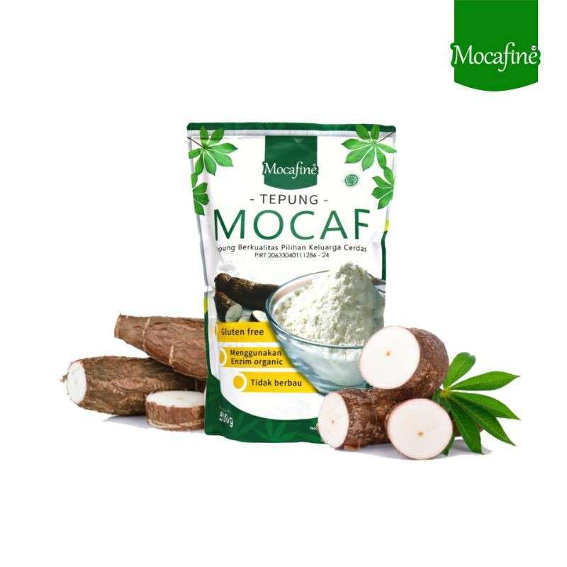 Promo Mocafine Tepung Mocaf - Tepung Singkong Bebas Gluten- 500 gr ...