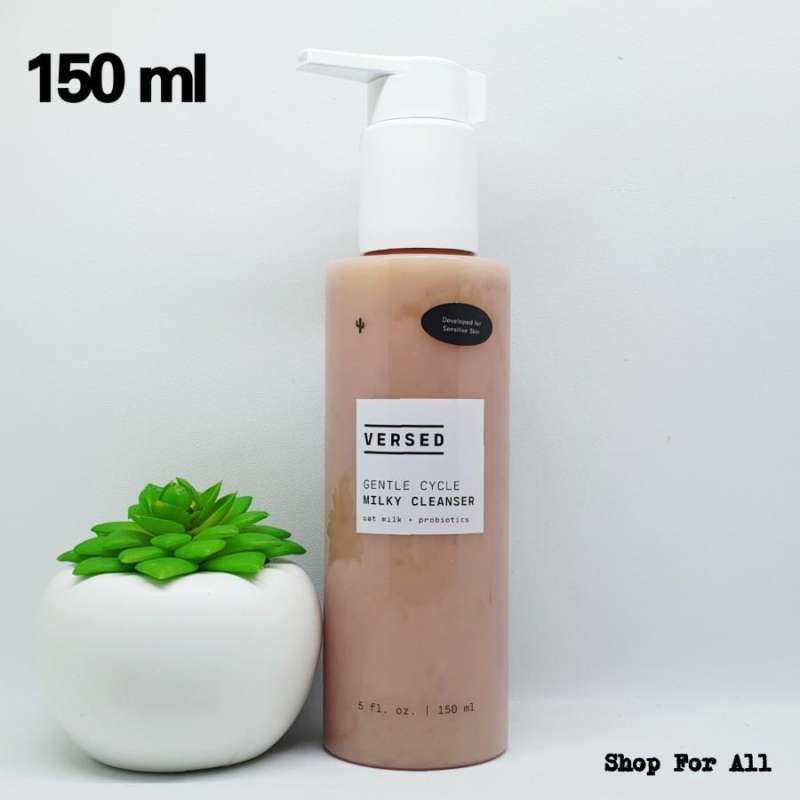 Jual VERSED Gentle Cycle Milky Cleanser Oat Milk + Probiotics 150ml di ...