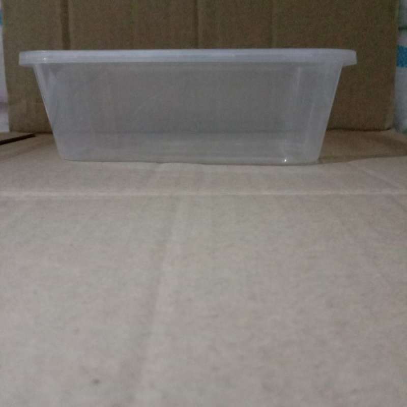 Jual Kotak Plastik /Kotak Thinwall 750Ml Rec @Isi 25Pcs di Seller Honey ...