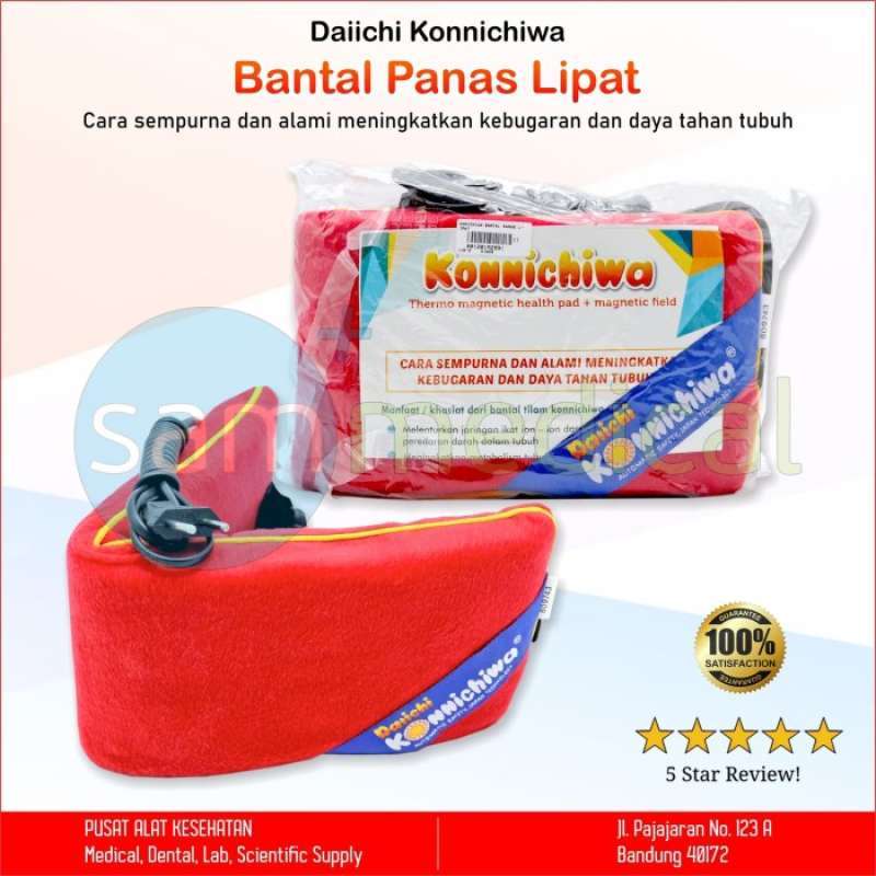 Jual Daiichi Konnichiwa Bantal Panas Lipat atau Bantal Terapi Panas di ...