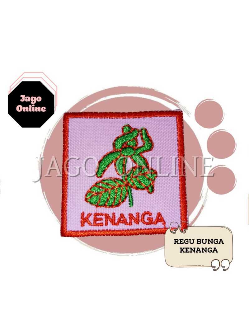 Promo Logo Bordir Bet Tanda Bendera Regu Pramuka Bunga Bintang Putra ...