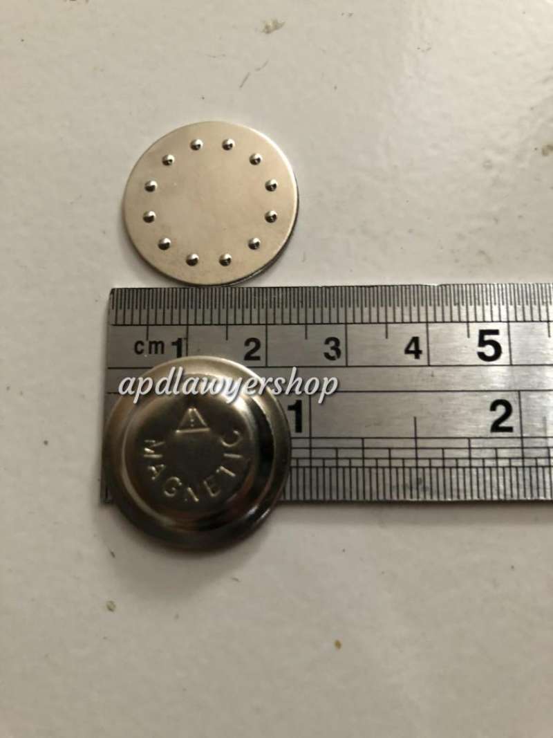 Jual Magnet Bulat Magnet Pin Wing Lencana Name Tag Nama Dada 23mm ...