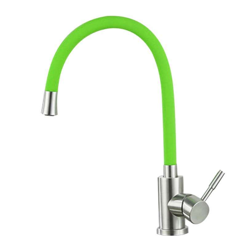 Jual Sink Faucet Flexible Rubber Hot Cold Water Pull Down Sprayer ...