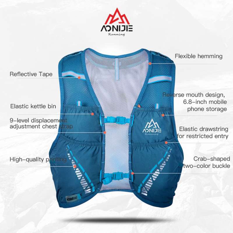 Jual Aonijie Hydration Backpack Vest C933s - 5l Trail Running Di Seller ...
