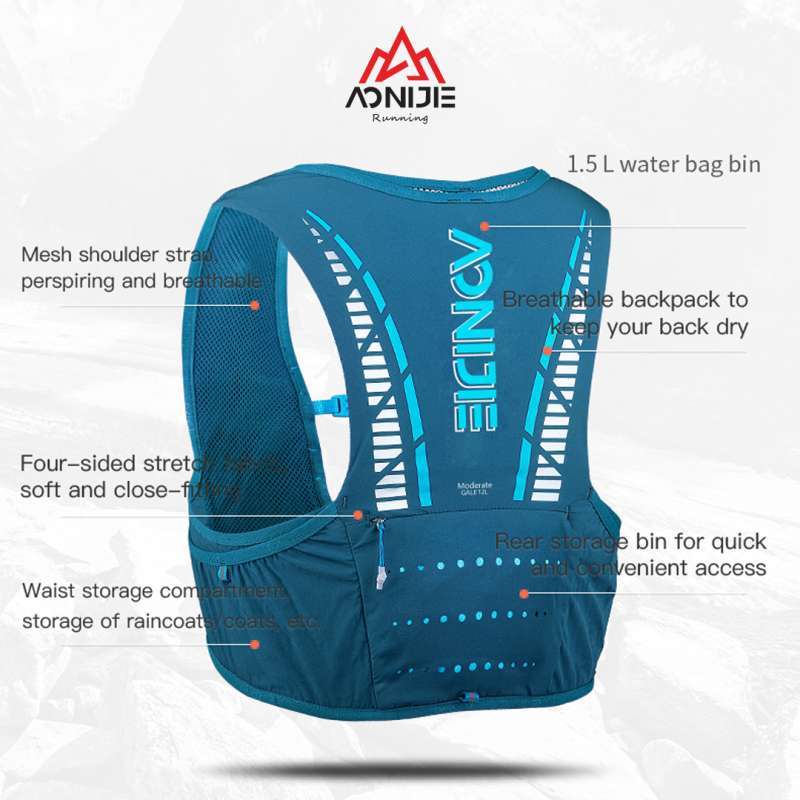 Jual Aonijie Hydration Backpack Vest C933s - 5l Trail Running Di Seller ...